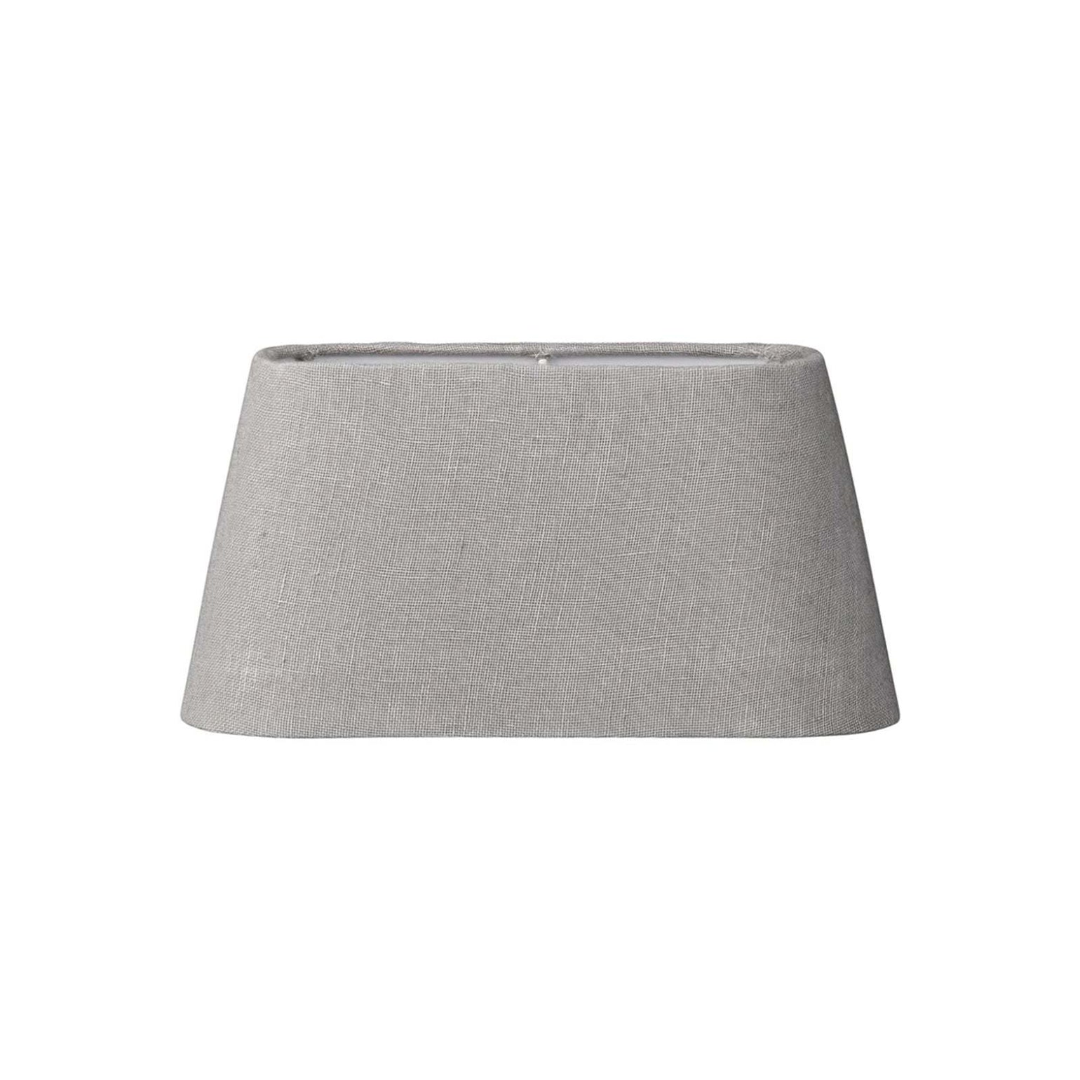 Linton Linen Rectangular Lamp Shade – Large Grey E27 | Modern ...